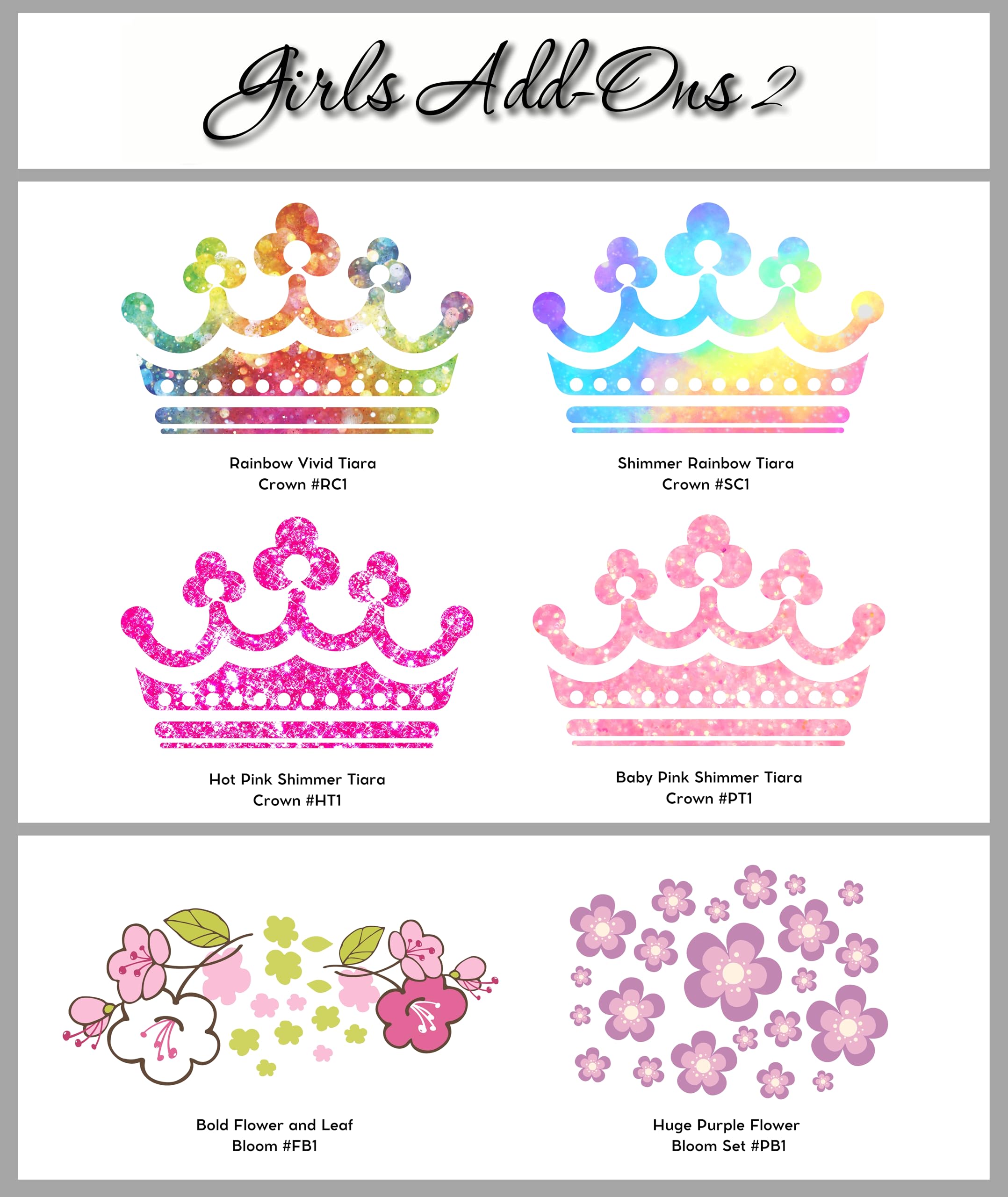 Girls Nursery Shimmer Rainbow Printed Initial and Stars Custom Personalized Name and Initial Kids Vinyl Wall Decal, Wall Sticker Decor for Babies (Multi-Size Choices). (Shimmer Rainbow)