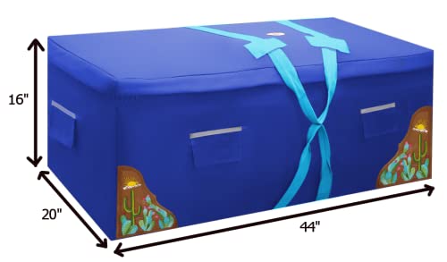 Paris Tack Hay Bale Bag Large 1200D Waterproof with Mesh Ventilation Windows and Cactus Leather Accents, 44" x 20" x 16"