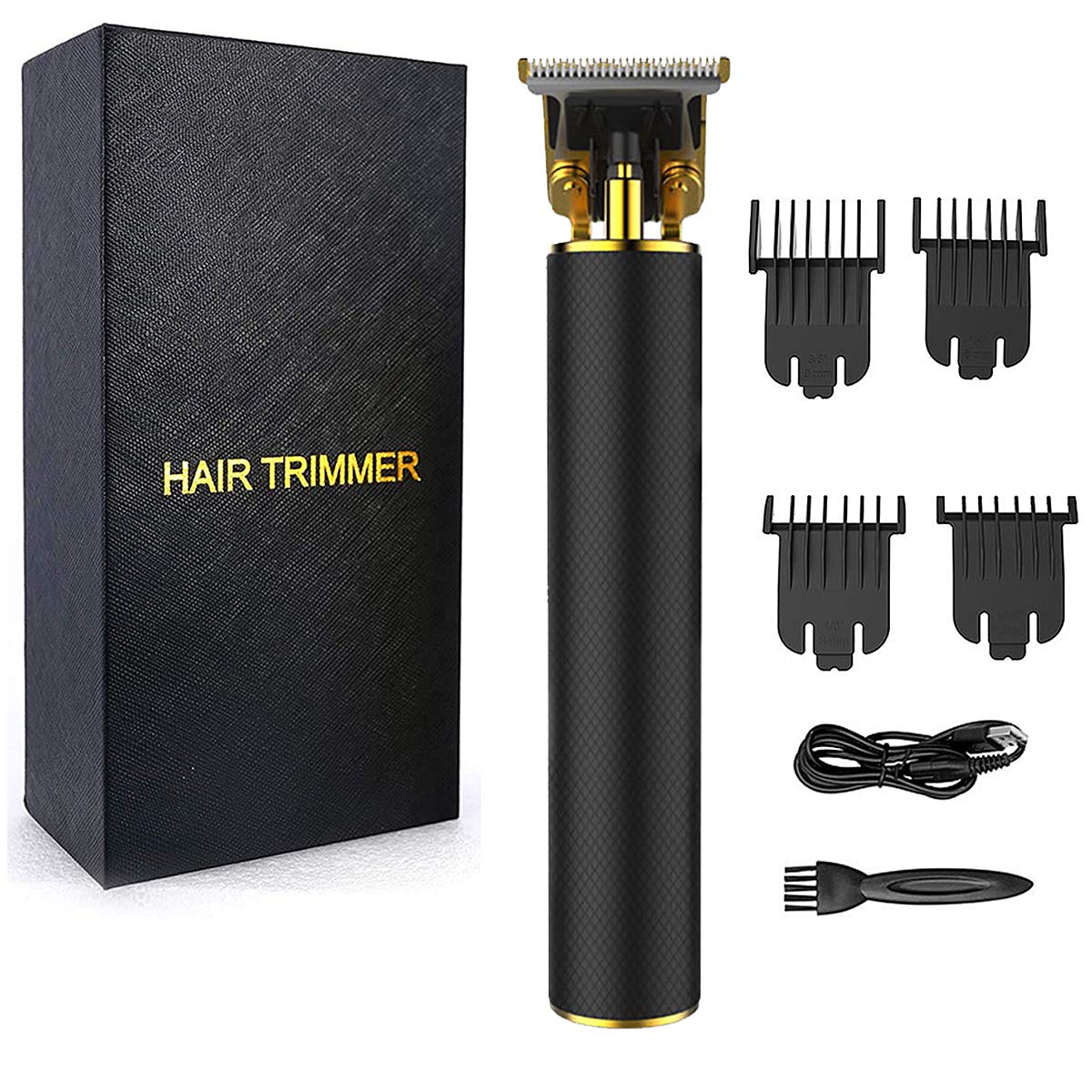 Professional Hair Clippers for Men, Electric T-Blade Hair Trimmer 0mm Baldheaded Hair Clipper Zero Gapped Detail Beard Shaver Barbershop