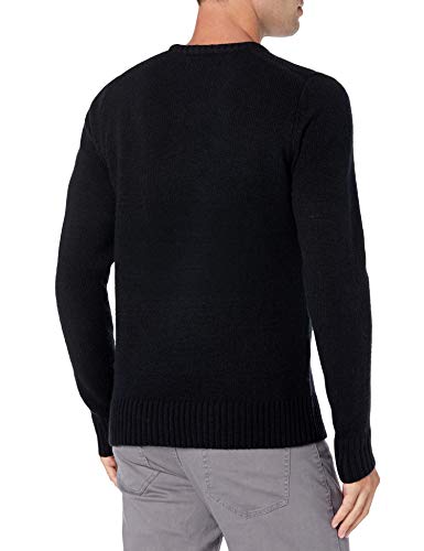 Amazon Essentials Men's Long-Sleeve Soft Touch V-Neck Sweater, Black, X-Large