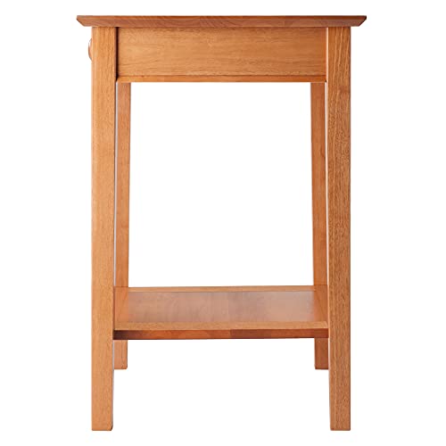 Winsome Wood Studio Shelving, Honey & Studio Home Office, Honey