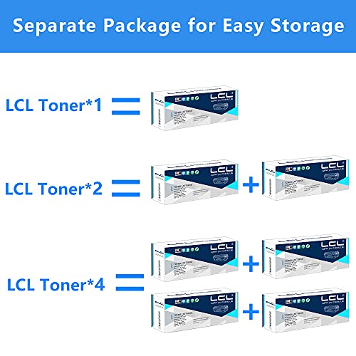 LCL Compatible Toner Cartridge Replacement for Samsung MLT-D203L MLT-D203S 5000 Page M4072 M4072FD SL-M3320 M3370FW M3820 M3820ND M3320ND M3370 M3370FD (1-Pack Black)