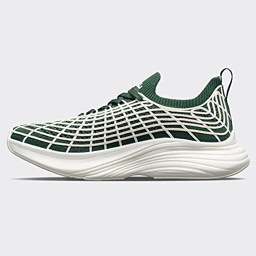 APL: Athletic Propulsion Labs Women's Techloom Zipline, Great Green/White/Pristine, 10