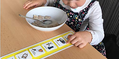 Morning/Evening Routine Bundle (Plastic, Washable, Visual schedules for Autism/Learning Disabilities/ADHD)