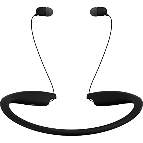 LG Tone Style HBS-SL5 Bluetooth Wireless Stereo Neckband Earbuds Tuned by Meridian Audio,Black