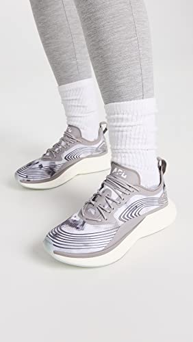 APL: Athletic Propulsion Labs Women's Streamline Sneakers, Tundra/Asteroid/Tie Dye, Grey, Print, Metallic, 8 Medium US
