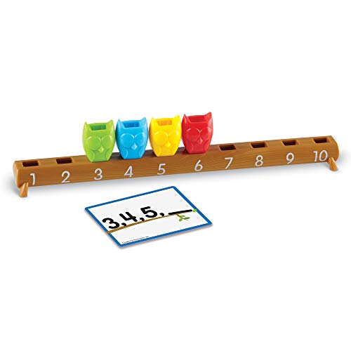 Learning Resources 1-10 Counting Owls Class Set, Counting, Sorting & Color Identification, Model:LER7752