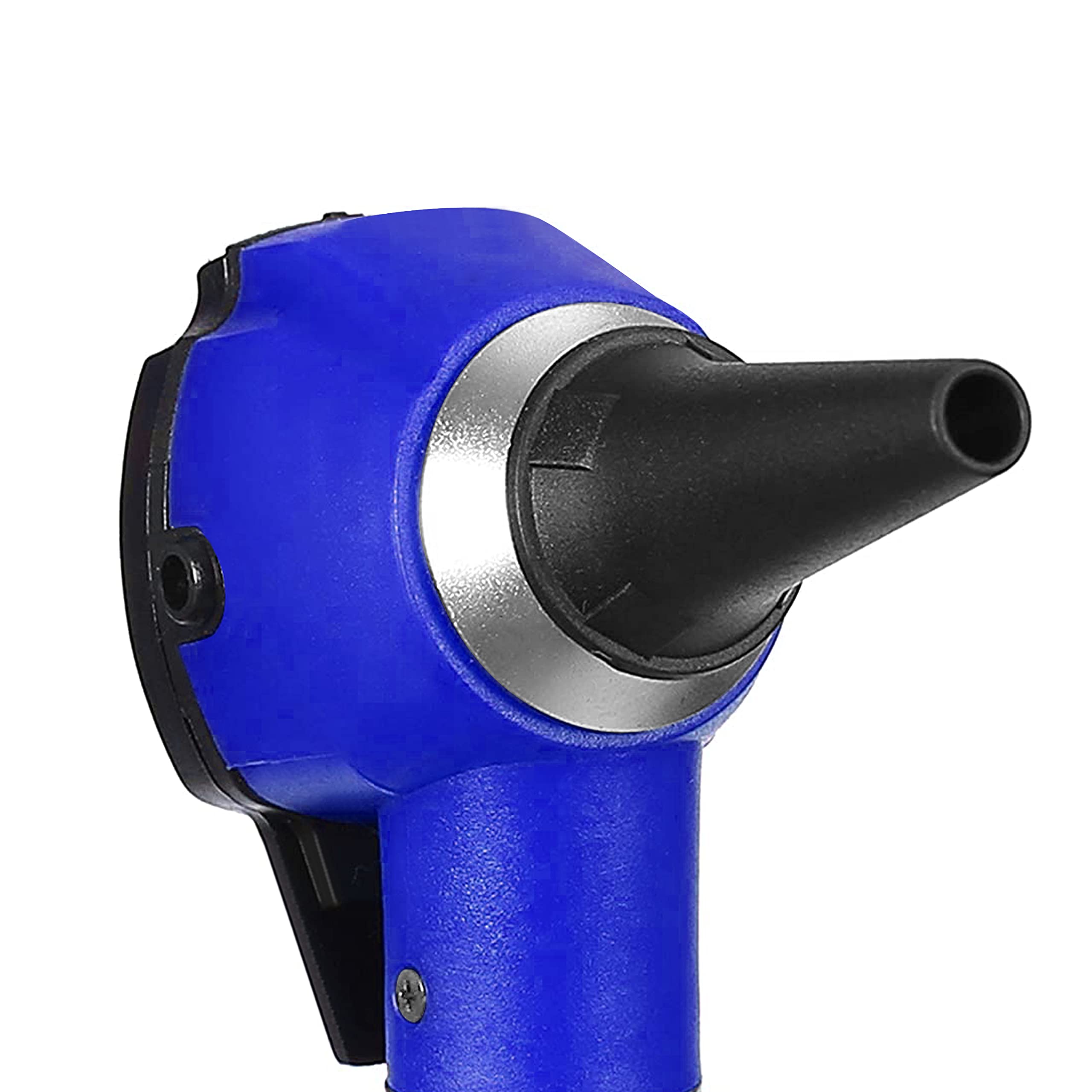 SURGICAL ONLINE Fiber Optic Mini Otoscope Rainbow Many Colors - Pocket Otoscope with Case ENT Diagnostic Set w/Extra Bulb Included (Blue)