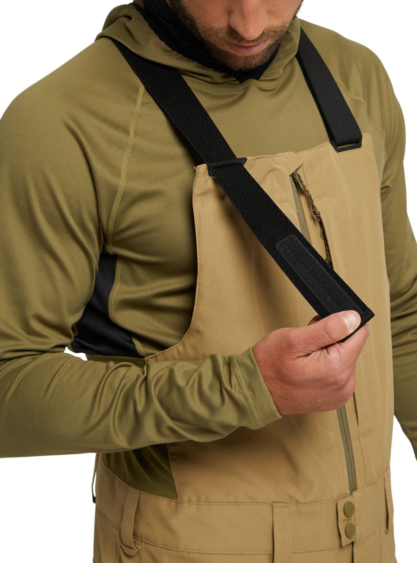 Burton Mens Gore-Tex Reserve Bib, Kelp New, X-Large