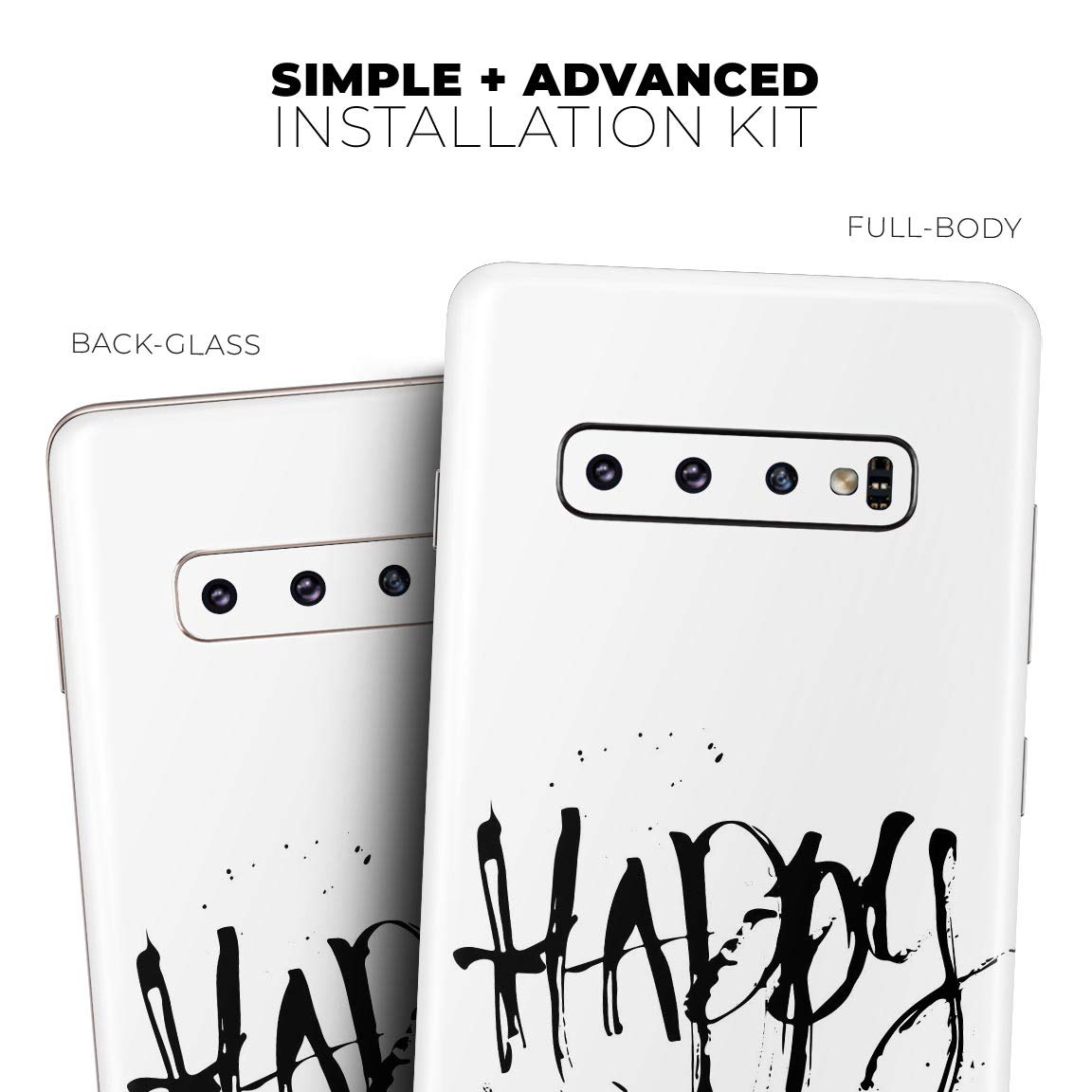 DesignSkinz Happy Splatter Protective Vinyl Decal Wrap Skin Cover Compatible with The Samsung Galaxy S20 (Screen Trim & Back Glass Skin)