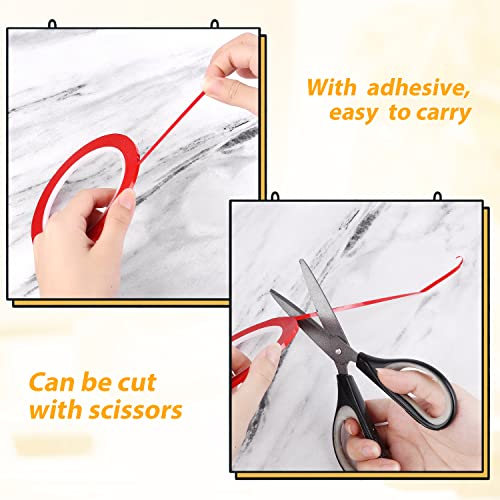 6 Rolls Violin Fingering Tape, 3mm Violin Finger Tape Cello Violin Fingerboard Stickers Finger Guide for Violins & Various Orchestral Instruments Fretboard Note Positions (5 Colors)