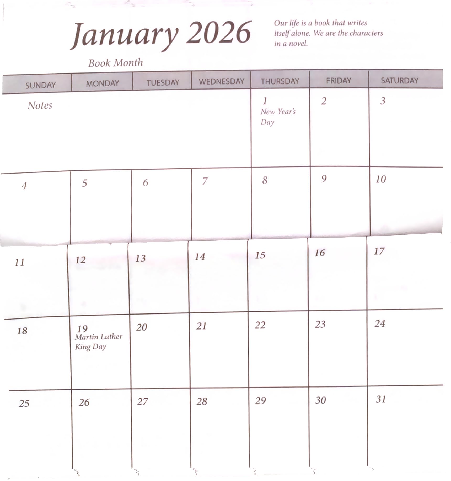 3 Year 2024 2025 2026 Pocket Calendar Planner with Note Pad (Mothers Day)