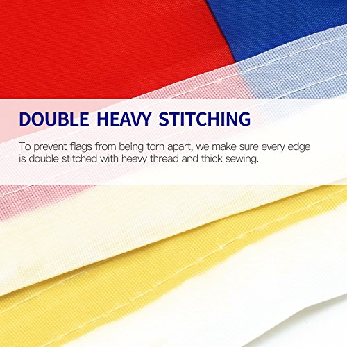 Anley Fly Breeze 3x5 Foot Germany Flag - Vivid Color and Fade proof - Canvas Header and Double Stitched - German Flags Polyester with Brass Grommets 3 X 5 Ft