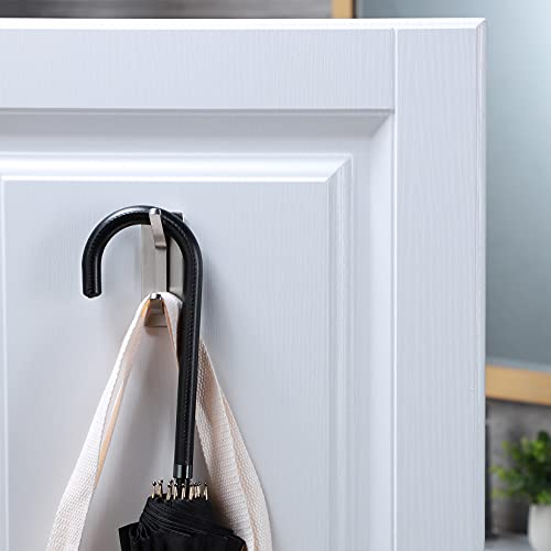 Taozun Towel Hook - Self Adhesive Hooks Bathroom Hooks Stainless Steel Robe Coat Hook 4-Packs