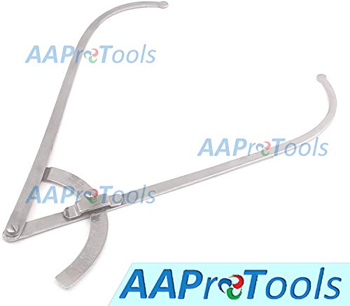 AAProTools Martin Breadth Caliper, 20" Premium Quality Stainless Steel, Accurate Readings - 20" x 0.5" x 6"