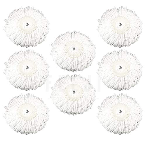 8 Pack Felji Microfiber Replacement Mop Pads Fit Hurricane PRO 360 Rotating Spin Magic
