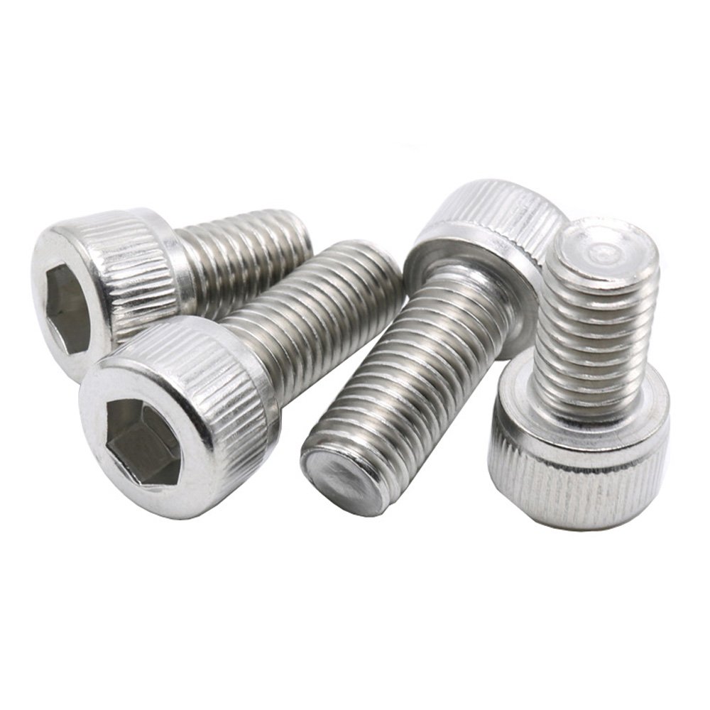 M5 Hex Socket Head Cap Screws,Stainless Steel,Full Thread,Right Hand,Metric,Thread Dia 5mm, Thread Pitch 0.8mm (M5 x 22mm(20Pcs))