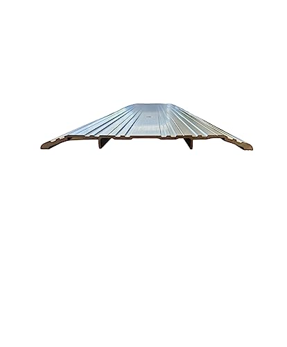 Aluminum Thresholds 7 Inch - Residential/Commercial use Saddle/Handicap Easy Installing and Accessible/Fire Proof Rated (48", Black)
