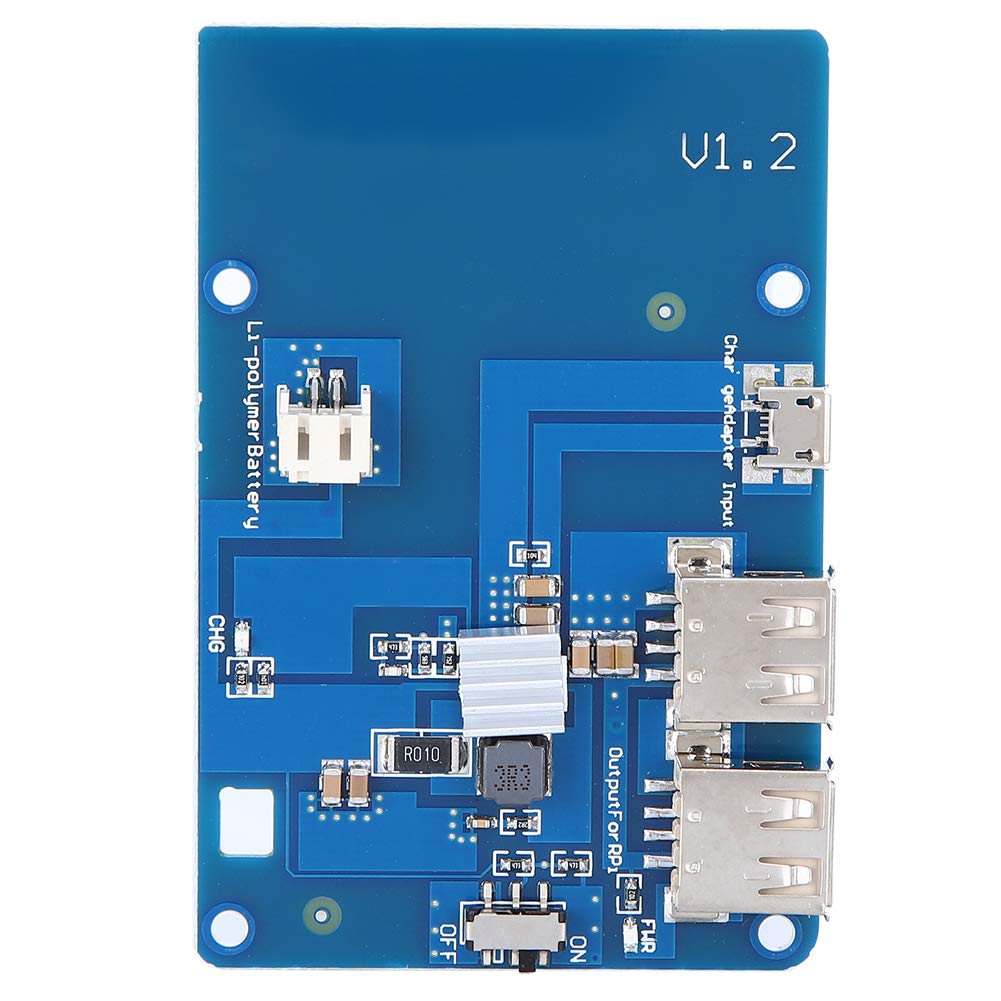 Lipo Battery Expansion Board, 3 Power Pack Expansion Board with Independent Field Power Supply and USB Output
