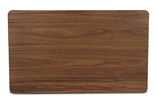 New Classic FURNITURE Mid-Century Modern Oscar Dining Table, 60-Inch, Walnut