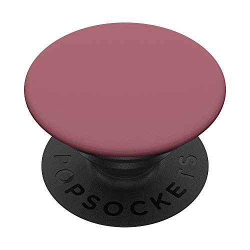 Rose Pink - Matte Blush For Women, Girls - Plain Solid Color PopSockets PopGrip: Swappable Grip for Phones & Tablets