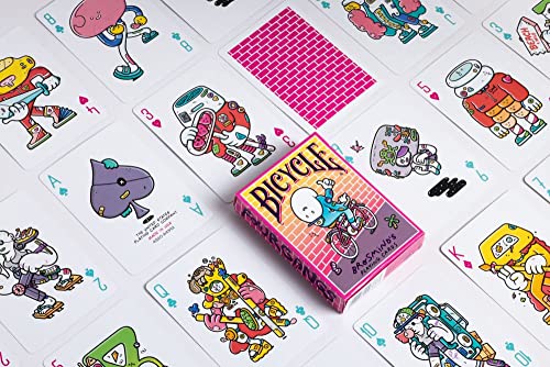 Bicycle Brosmind Four Gangs Playing Cards, Yellow