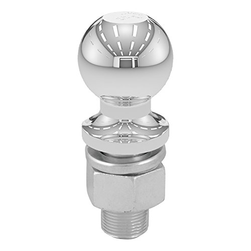 CURT 40008 Chrome Trailer Hitch Ball, 20,000 lbs, 2-5/16-Inch Diameter, 1-1/4 x 2-3/4-Inch Shank