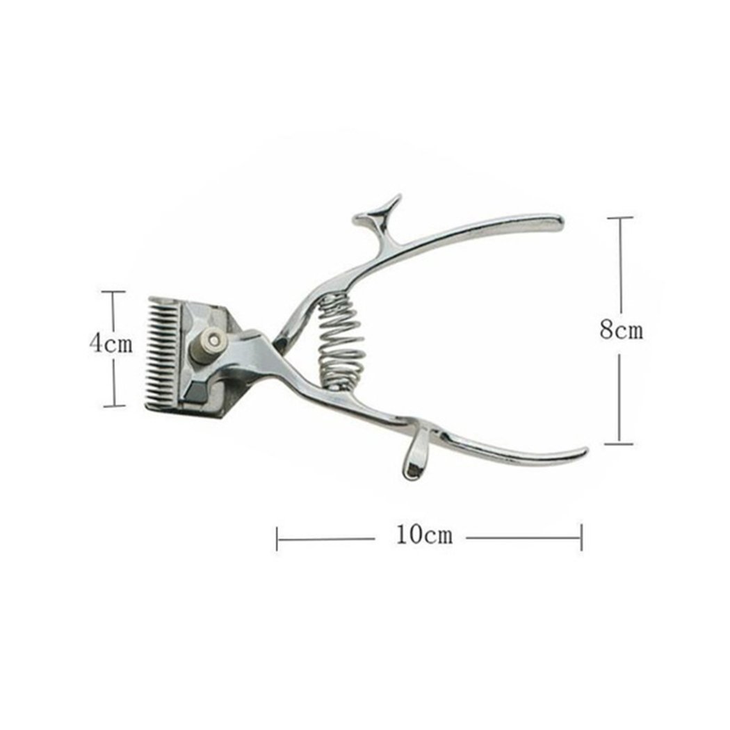 Hand Clipper - Old Fashion Manual Clipper Haircut Hand Push Low Noise Non-Electric Hair Cutter