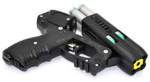 4 Shot LE Laser Pepper Spray Gun Bundle with Level 2 Holster