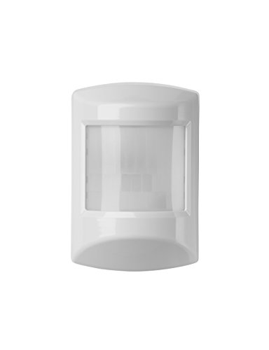 Ecolink Z-Wave PIR Motion Detector Pet Immune, White (PIRZWAVE2.5-ECO) and Z-wave Plus Rare Earth Magnets Door & Window Sensor, White & Brown (DWZWAVE2.5-ECO)