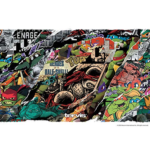 Tervis Triple Walled Nickelodeon⢠- Teenage Mutant Ninja Turtles Insulated Tumbler Cup Keeps Drinks Cold & Hot, 20oz - Stainless Steel, Collage