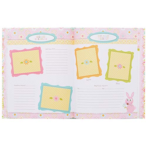 C.R. Gibson 'Sweet Baby' Pink Owl First Five Years Girl Memory Baby Book, 64pgs, 10'' W x 11.75'' H