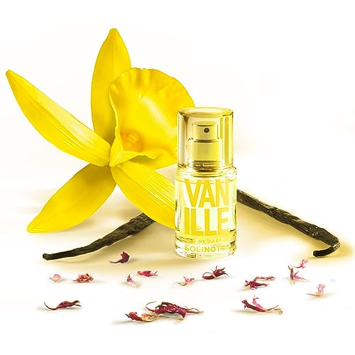 SOLINOTES Vanilla Perfume for Women - Eau De Parfum | Delicate Floral and Soothing Scent - Made in France - Vegan - 0.5 fl.oz