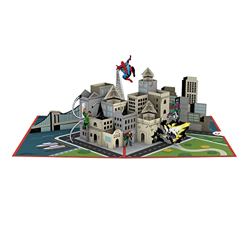 Lovepop Marvel Spiderman You're Amazing! Pop Up Card, 5x7-3D Greeting Card, Pop Up Birthday Card, Spiderman Birthday Card, Superhero Card, Spiderman