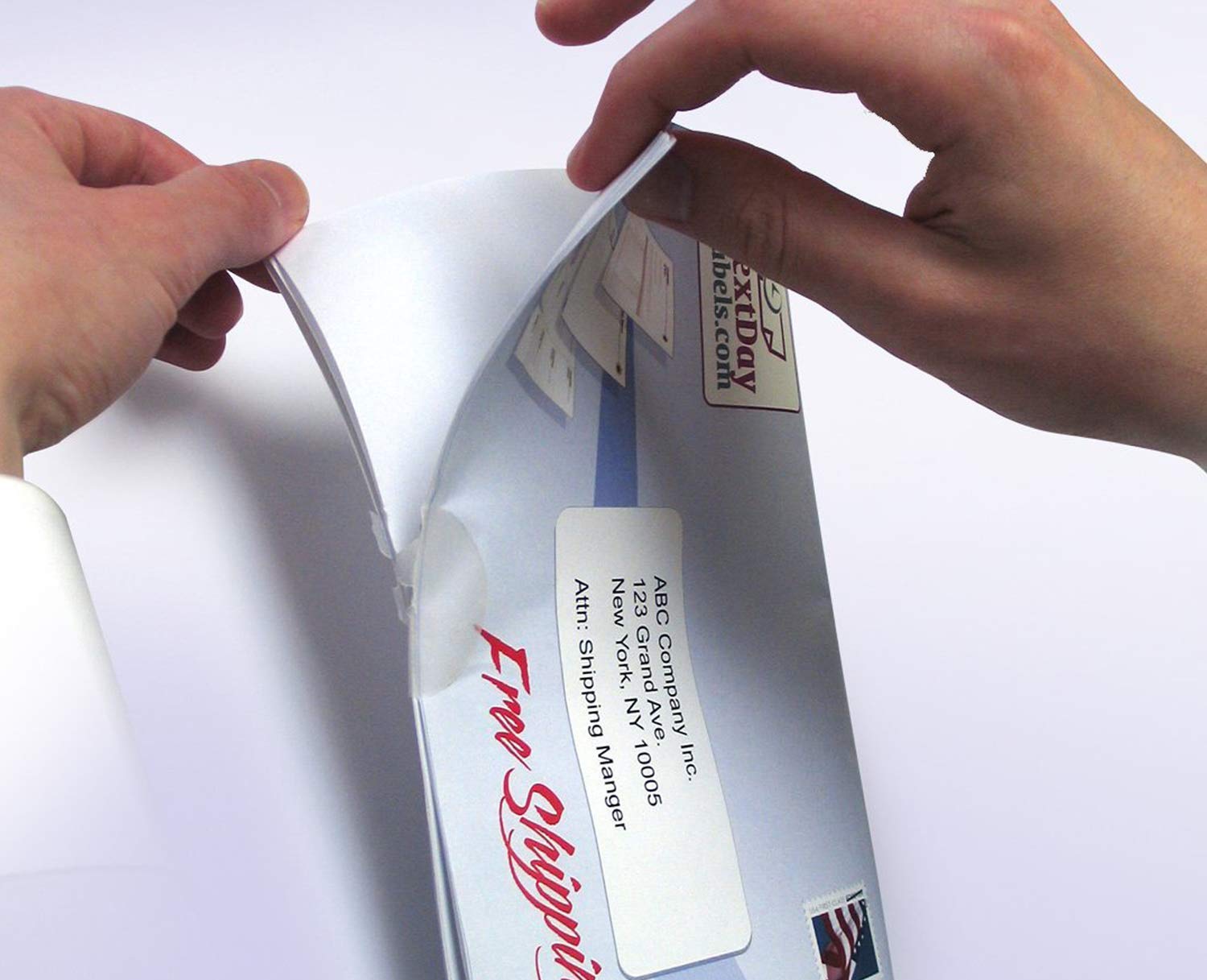 Wafer Seals, 1 inch Diameter, Frosted Clear Translucent Labels, Great to Seal Folded Self-Mailers, Booklets and Catalogs (Roll of 5,000)