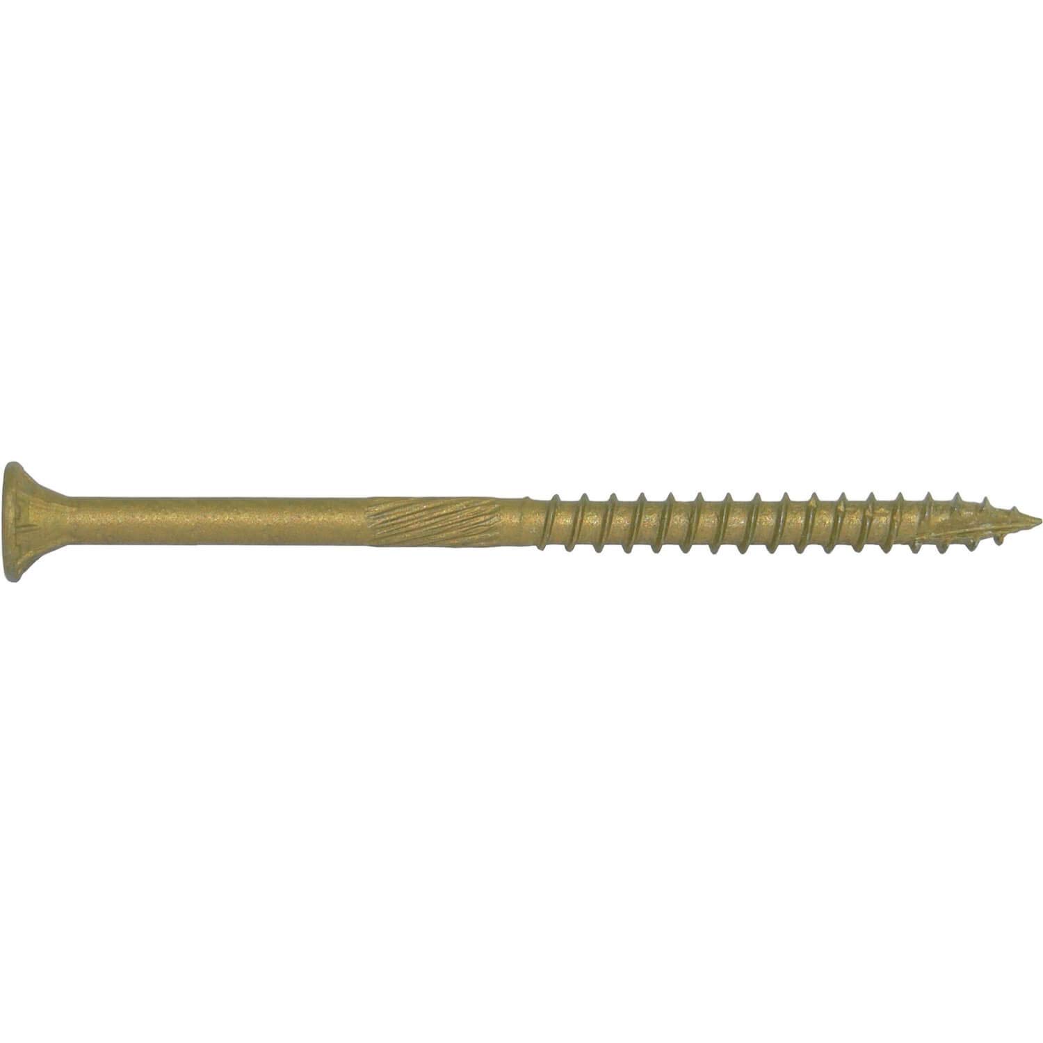 Jake Sales #9 x 3 Bronze Coated Multipurpose Wood Screw Torx/Star Drive Flat Head (5 POUNDS - 395 Approx. Screw Count) Exterior Coated - ACQ Compatible Wood Screws