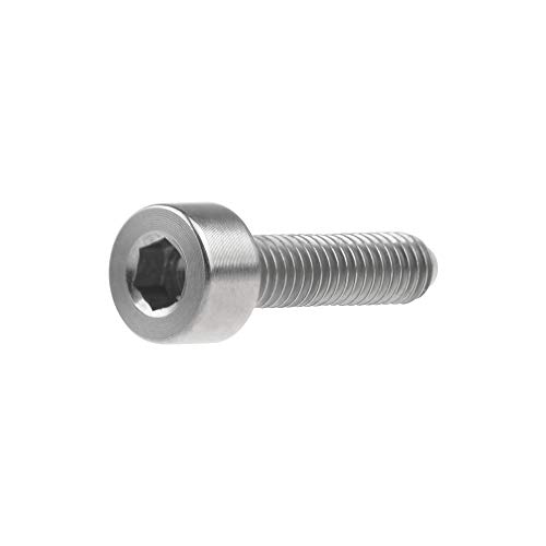 Wanyifa Titanium Ti M3 x 6 8 10 12 15 18mm DIN912 Hexagon Square Head Bolt Screws Pack of 6 (Titanium,M3x12mm)