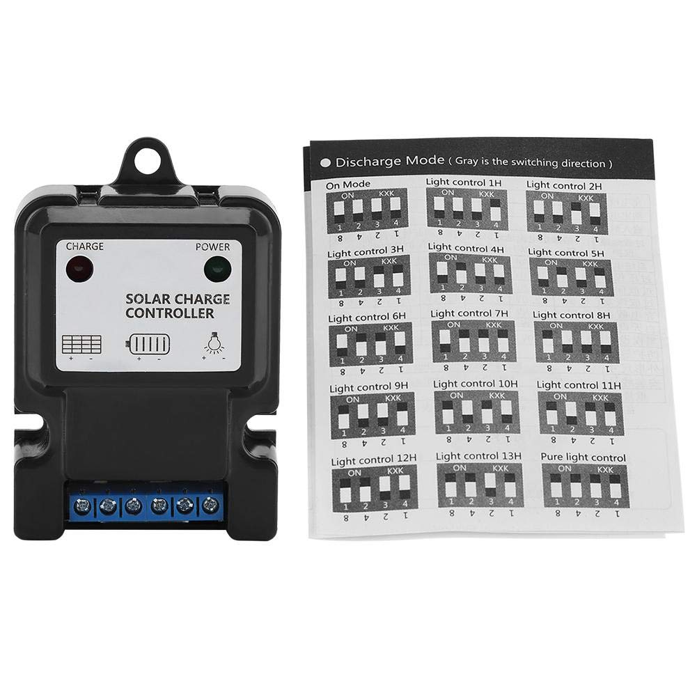 3A Solar Charge Controller 7.4V/4V 3-Stage PWM Charge Photovoltaic Controller Regulator(DHS-3S7 4V 3A)