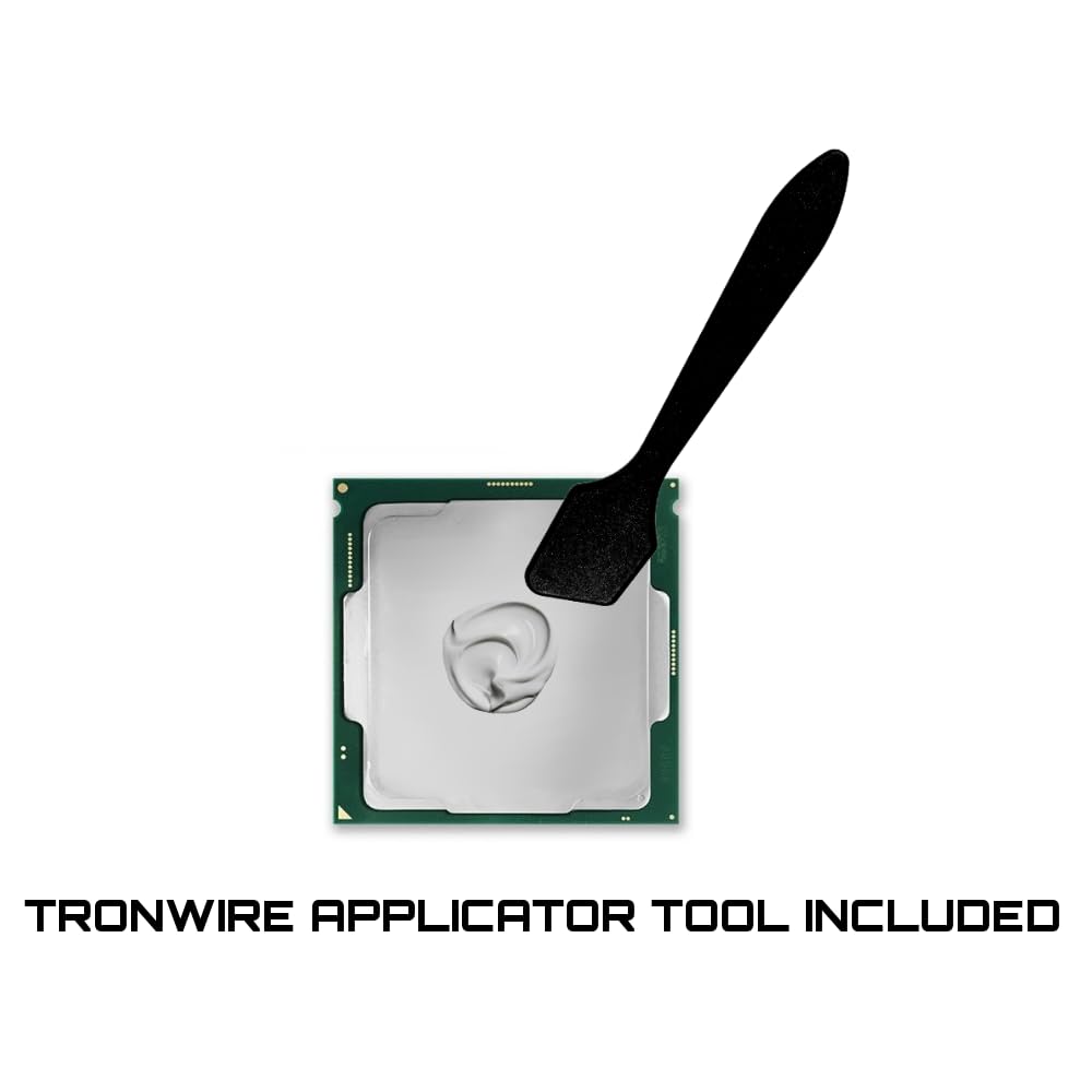 TRONWIRE TX-1 Premium Performance Heatsink Thermal Paste Grease Compound for All CPU Processors with Easy to Apply Syringe & Applicator Tool - 7 Gram