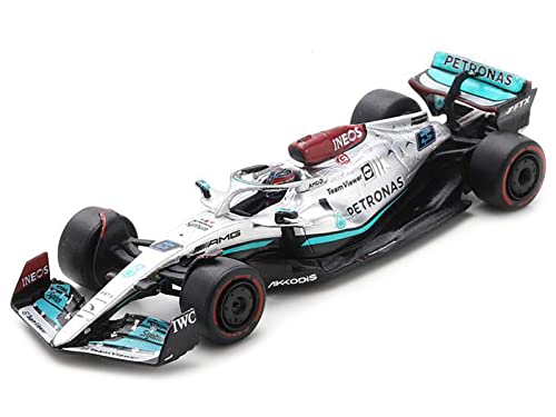 AMG F1 W13 E Performance #63 George Russell Petronas F1 Formula One World Championship (2022) 1/64 Diecast Model Car by Sparky Y257