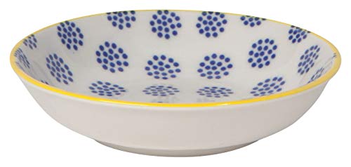 Now Designs Pinch Bowls, Bits & Dots, Assorted Colors - DIA 3.75 in x 1 in, 2oz | Set of 6.