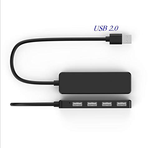 Lysee Plug & Connectors - High Speed 1 to 4 Multi Ports USB Hub PNP Thin USB HUB Connector - (Color: White(USB3.0))