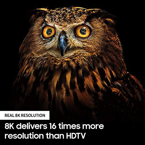 SAMSUNG 75-inch Class QLED Q800T Series - Real 8K Resolution Direct Full Array 24X Quantum HDR 16X Smart TV with Alexa Built-in (QN75Q800TAFXZA, 2020 Model)