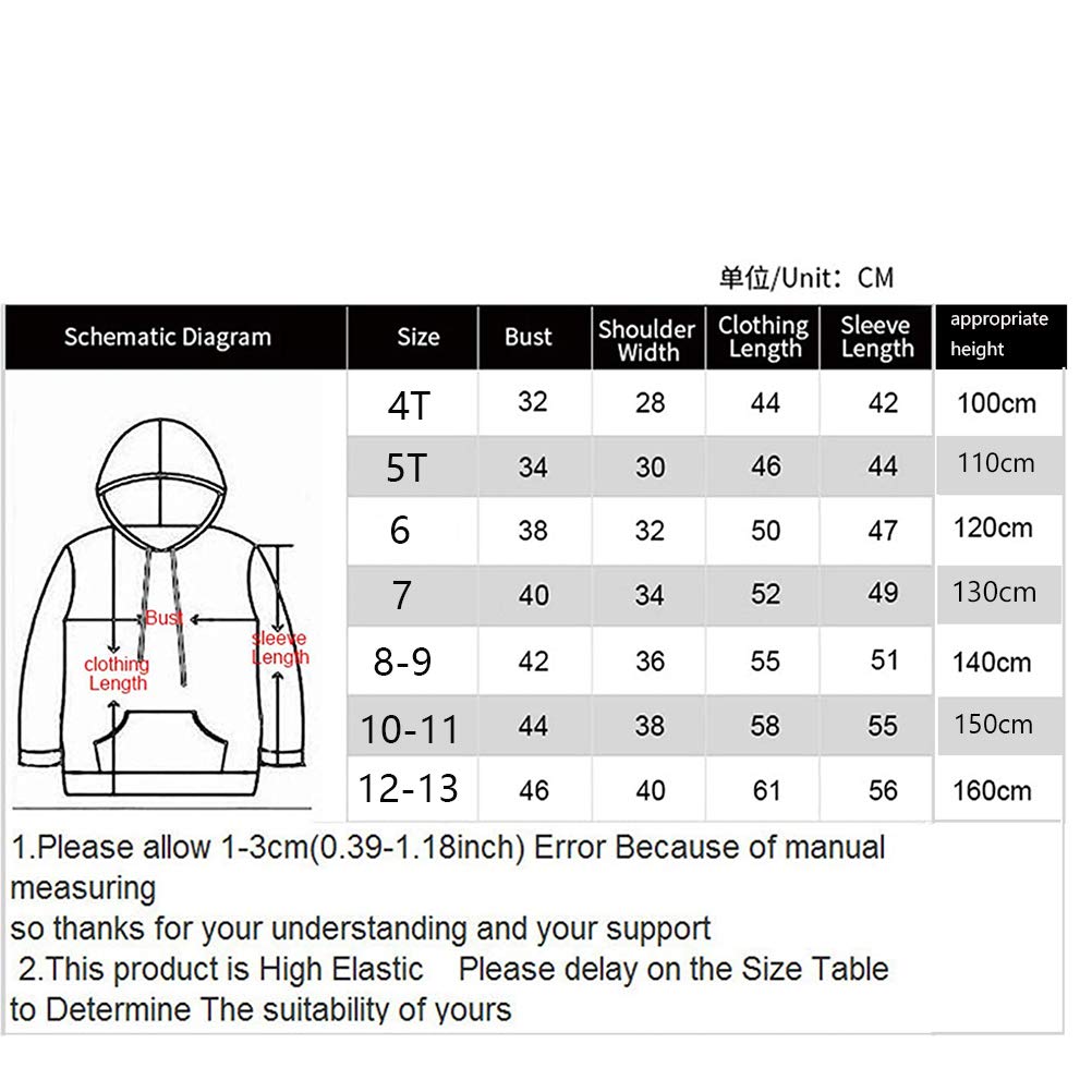 xinsheng kids anime Slayer casual 3D printed pullover toddler spring and autumn hoodie sweatshirt (style 11, 8-9)…