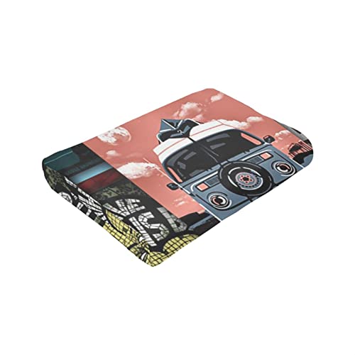 American Dave Rock Matthews Band Blanket Throw, Ultra-Soft Fleece Flannel Blanket Lightweight Throw Blankets for Couch Sofa Living Room for Kids Adults 50"X40"