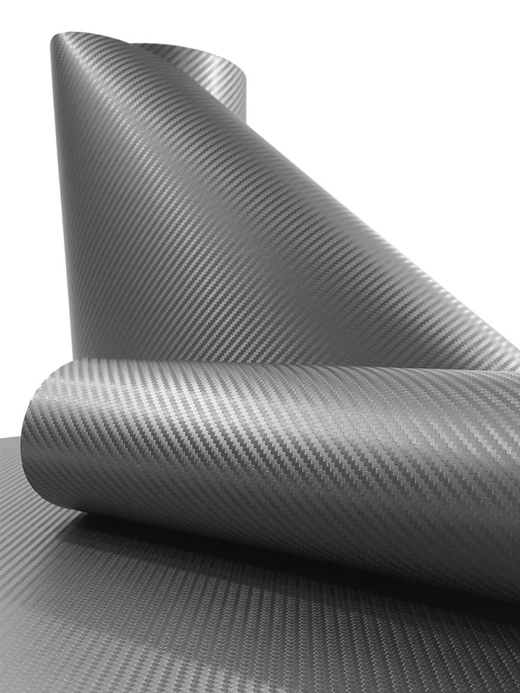 3D Carbon Fiber Silver - Air Release Vinyl Decal Mod Skin Kit by System Skins - Compatible with Microsoft Xbox One Slim (XB1 Slim)
