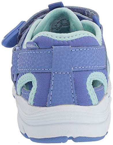 Stride Rite Baby-Girl's Made2play Nesta -Boy's Machine Washable Sandal Athletic Sneaker, Blue, 5 W US Toddler