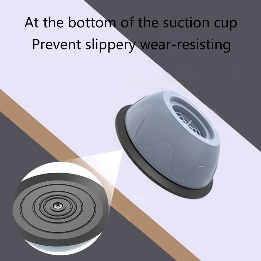 4 PCS Anti Vibration Pads for Washing Machine, Washing Machine Shaker Stopper, Stablize Durable Washing Machine Feet Pad,Easy to Clean Rubber Washing Machine Feet Pads,Washing Machine Stabilizer(Grey)