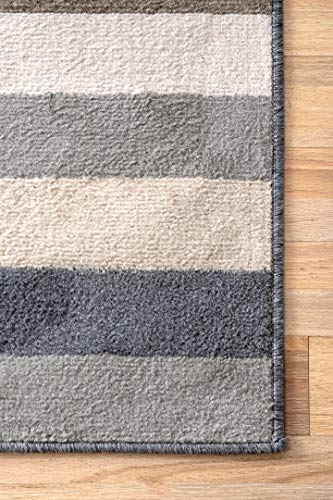 nuLOOM Manor Bengal Striped Area Rug, 5' x 8', Beige
