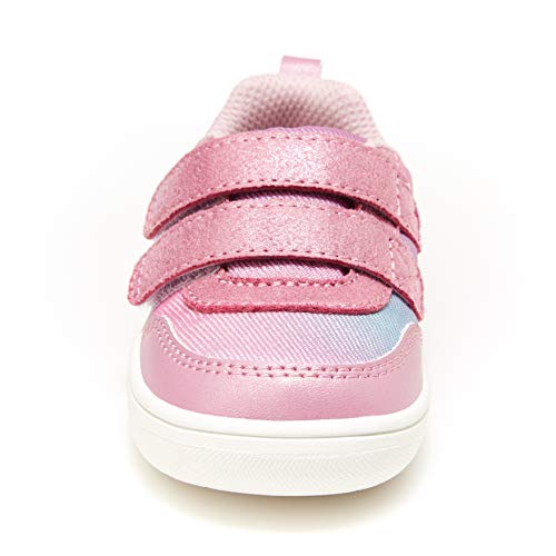 Stride Rite 360 Baby Girls Hayden Sneaker, Pink Multi, 4 Infant US